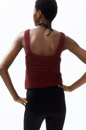 H&M Crochet-look Top