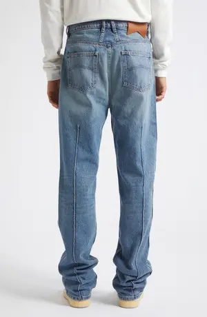 Rhude Pintuck Straight Leg Jeans