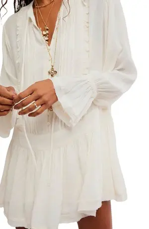 Free People Intimately Fp Haute Heirloom Minidress - Sugar Swizzle