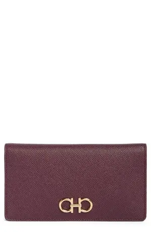FERRAGAMO Gancio Continental Wallet