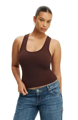 COTTON ON Hold Me Scoop Neck Racerback Tank
