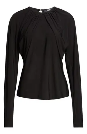 ASHLYN Vion Long Sleeve Draped Top