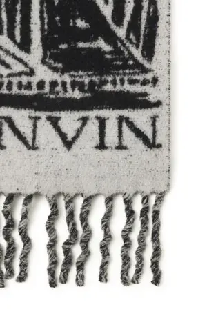 LANVIN Mother & Daughter Wool Scarf