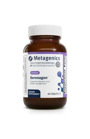 METAGENICS Serenagen Herbal Stress Management Supplement Tablets 60 Tablets - None