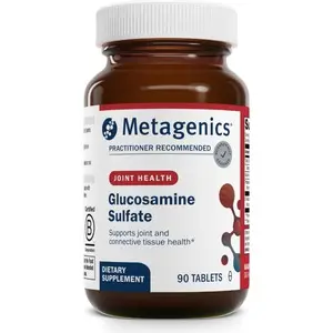 METAGENICS Glucosamine Sulfate Joint And Cartilage Health Supplement 90 Tablets - None