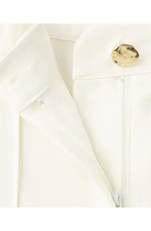 Mango Mid Rise Straight Leg Pants