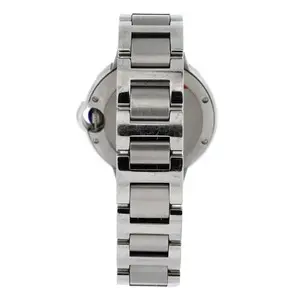 CARTIER Ballon Bleu De Automatic Watch Stainless Steel With Diamond Markers 33