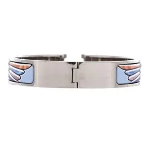 Hermès Clic H Bracelet Printed Enamel Narrow