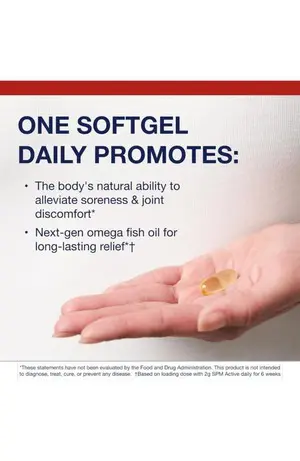 METAGENICS Spm Active One Daily Omega Fish Oil Supplement 30 Softgels