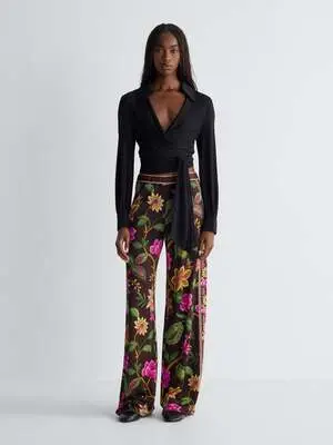 Diane Von Furstenberg Malia Pants - Hawthorne Soil