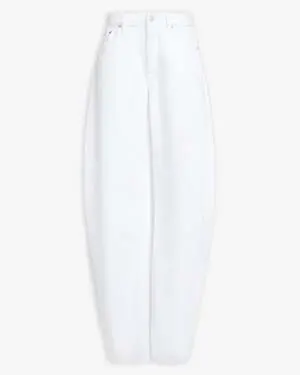 Alaïa Rodeo Denim Pants - White