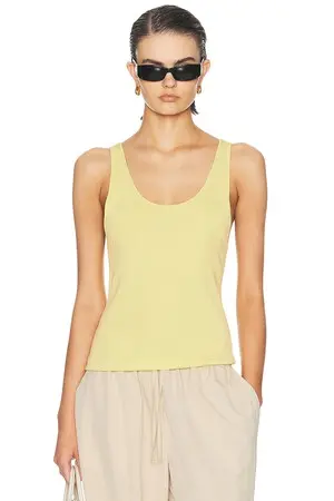 EAVES Auden Knit Tank - Limon