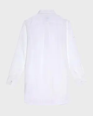 Vilebrequin Linen Shirt Dress Solid Shirt Dress Fragance