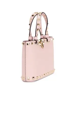 Valentino Garavani Rockstud Mini Bag - Rose Quartz