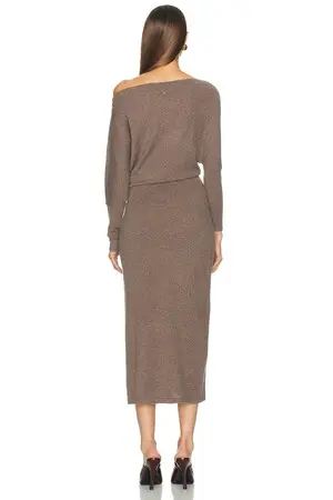 Altuzarra Kasos Dress In Brown