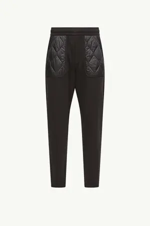 Moncler Cotton Blend Sweatpants - Black