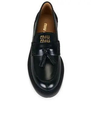 Miu Miu Lifestyle Boyfriend Loafer