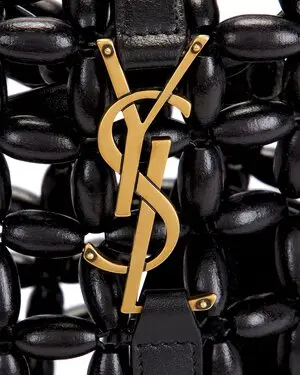 Saint Laurent Small Le 37 Supple Bucket Bag - Nero