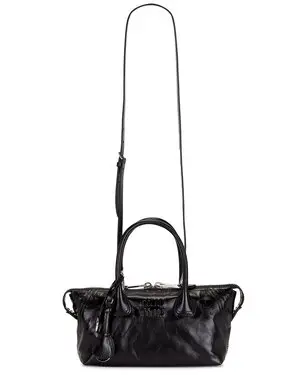 Miu Miu Vitello Shine Tote Bag