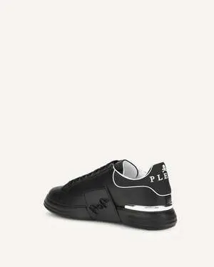 Philipp Plein Low Top Hexagon Leather Sneakers