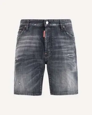 Dsquared2 Washed Denim Shorts