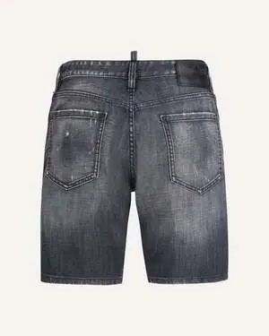 Dsquared2 Washed Denim Shorts