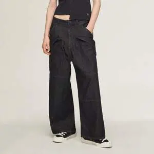 Adidas Y-3 Denim Straight Leg Pants