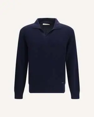 BROOKSFIELD Polo Collar Sweater