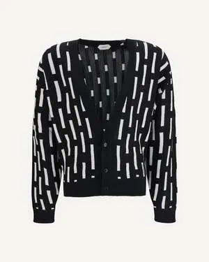 Versace Dashes Cardigan