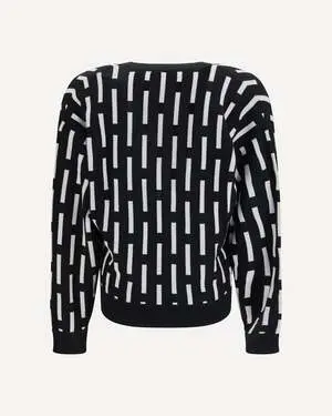 Versace Dashes Cardigan