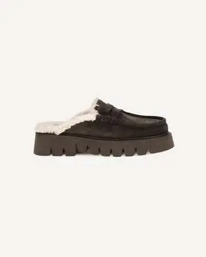 PEDRO GARCIA Savy Shearling Mules