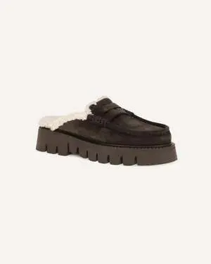 PEDRO GARCIA Savy Shearling Mules