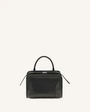 Loewe Medium Amazona 180 Calfskin Top Handle Bag - Black
