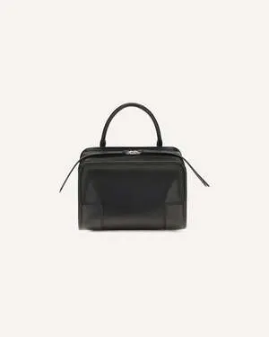 Loewe Medium Amazona 180 Calfskin Top Handle Bag - Black