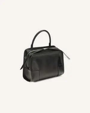 Loewe Medium Amazona 180 Calfskin Top Handle Bag - Black