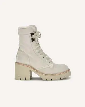 PEDRO GARCIA Suede Lace-up Ankle Boots