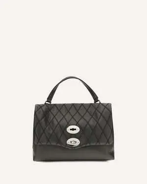 ZANELLATO Postina Tramè Leather Top Handle Bag