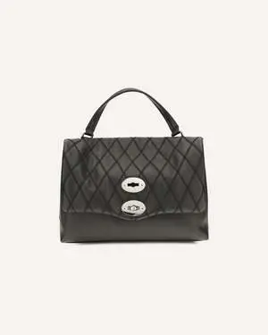 ZANELLATO Postina Tramè Leather Top Handle Bag
