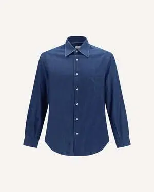Brunello Cucinelli Lightweight Denim Shirt