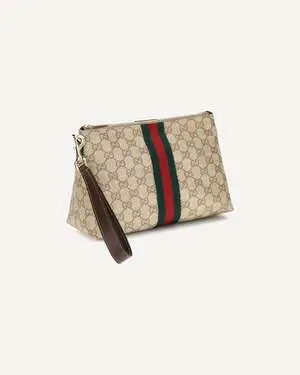 Gucci Small Gg Web Pouch
