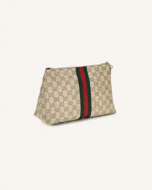 Gucci Small Gg Web Pouch