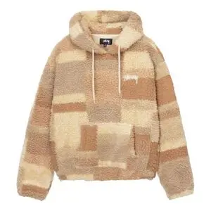 StÜssy Bronson Sherpa Hoodie - Tan