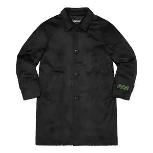 Supreme Alpaca Overcoat - Black