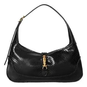 Gucci Jackie Slim Medium Shoulder Bag - Black