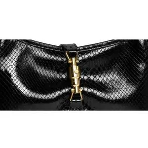 Gucci Jackie Slim Medium Shoulder Bag - Black