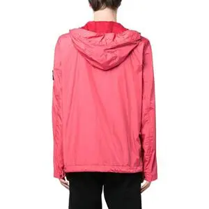 Stone Island Waffen Patch Nylon Hooded Zip-up Jacket