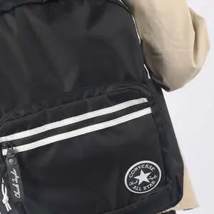 CONVERSE Go 2 Backpack - Black/white