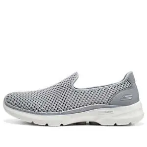 Sketchers Go Walk 6 Shoes 'grey White - Grey/white