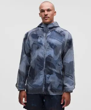 Lululemon Transparent Overlay Jacket - Lenticular Dancer Navy