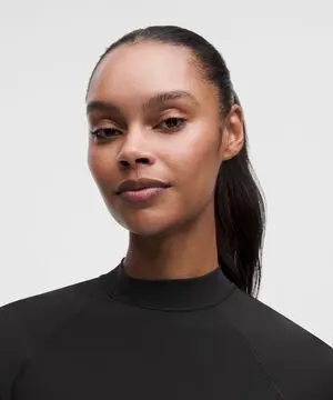 Lululemon Lightweight Mockneck Short-sleeve Shirt - Black